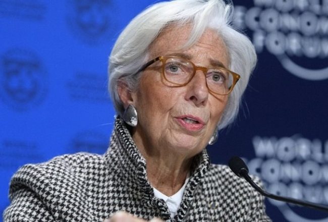 Λαγκάρντ: Ύφεση ακόμη και 12,6% στην ευρωζώνη φέτος