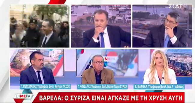 Η ΝΔ προικοδότησε τη φήμη του Κασιδιάρη-Συνέντευξη Γ.Μουζάλα στον ΣΚΑΙ