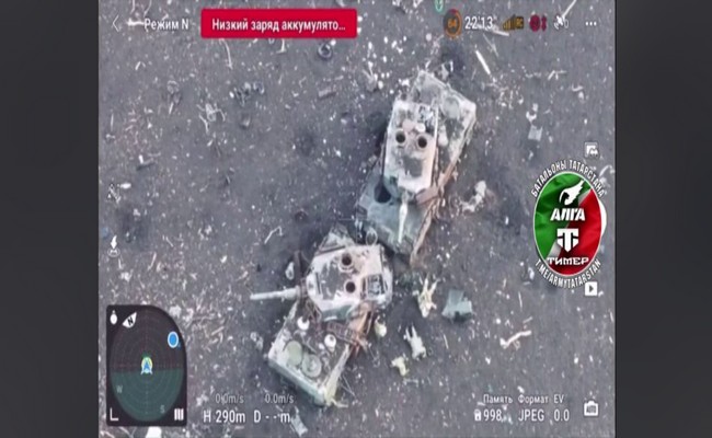 O όλεθρος των Leopard-2 από τα ρωσικά drones στην Ουκρανία!
